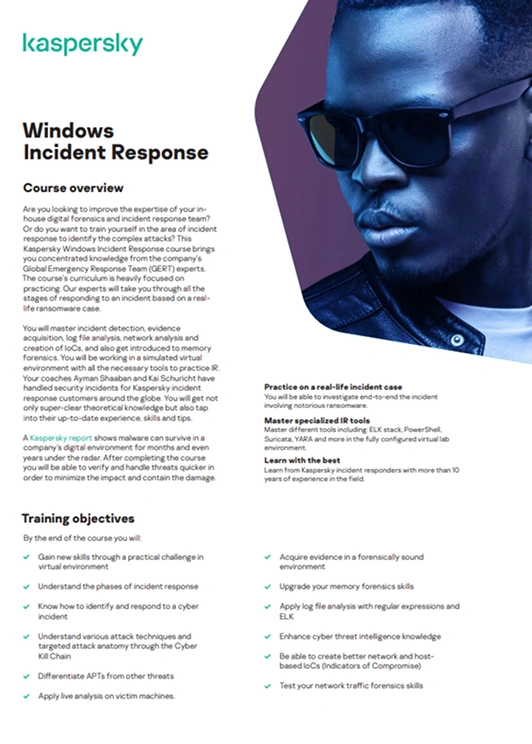 Kaspersky Premium Support – Enhanced Support with TAM leaflet