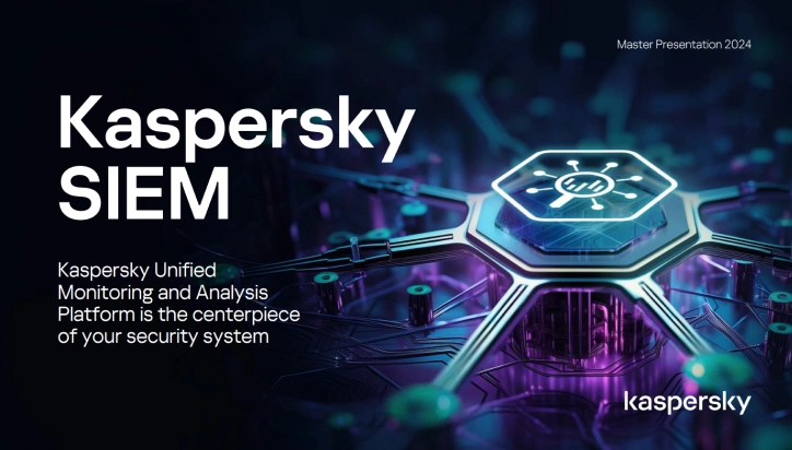 Kaspersky Unified Monitoring and Analysis Platform (SIEM) presentation