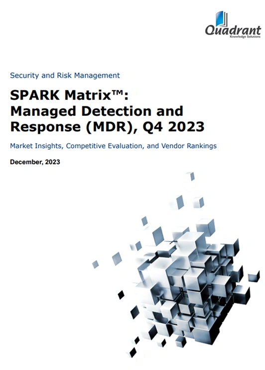 2023 SPARK Matrix™ analysis of Managed Detection and Response market